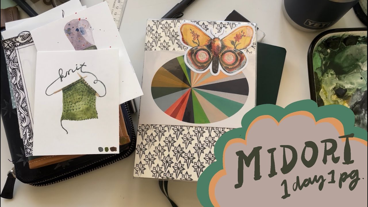 My Creative Outlet Journal, Midori 1day 1page Codex A5 - YouTube