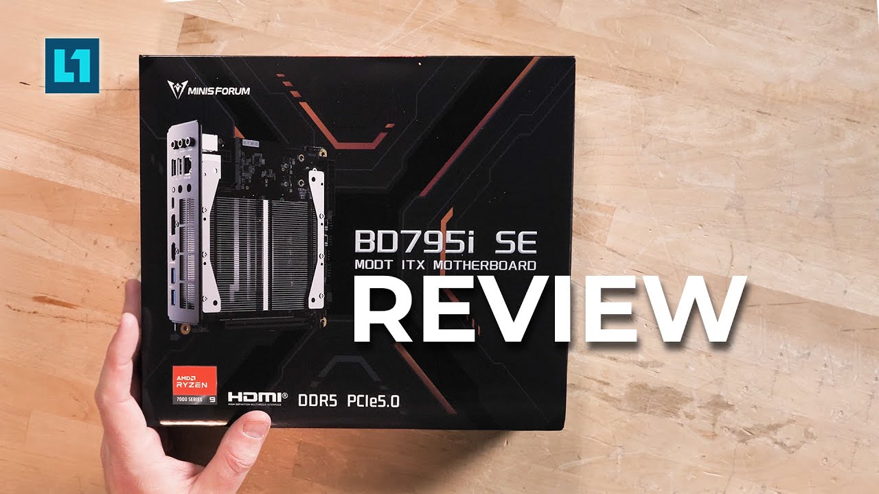 MinisForum's 16 Cores, Low Power BD795i SE Motherboard Review - YouTube