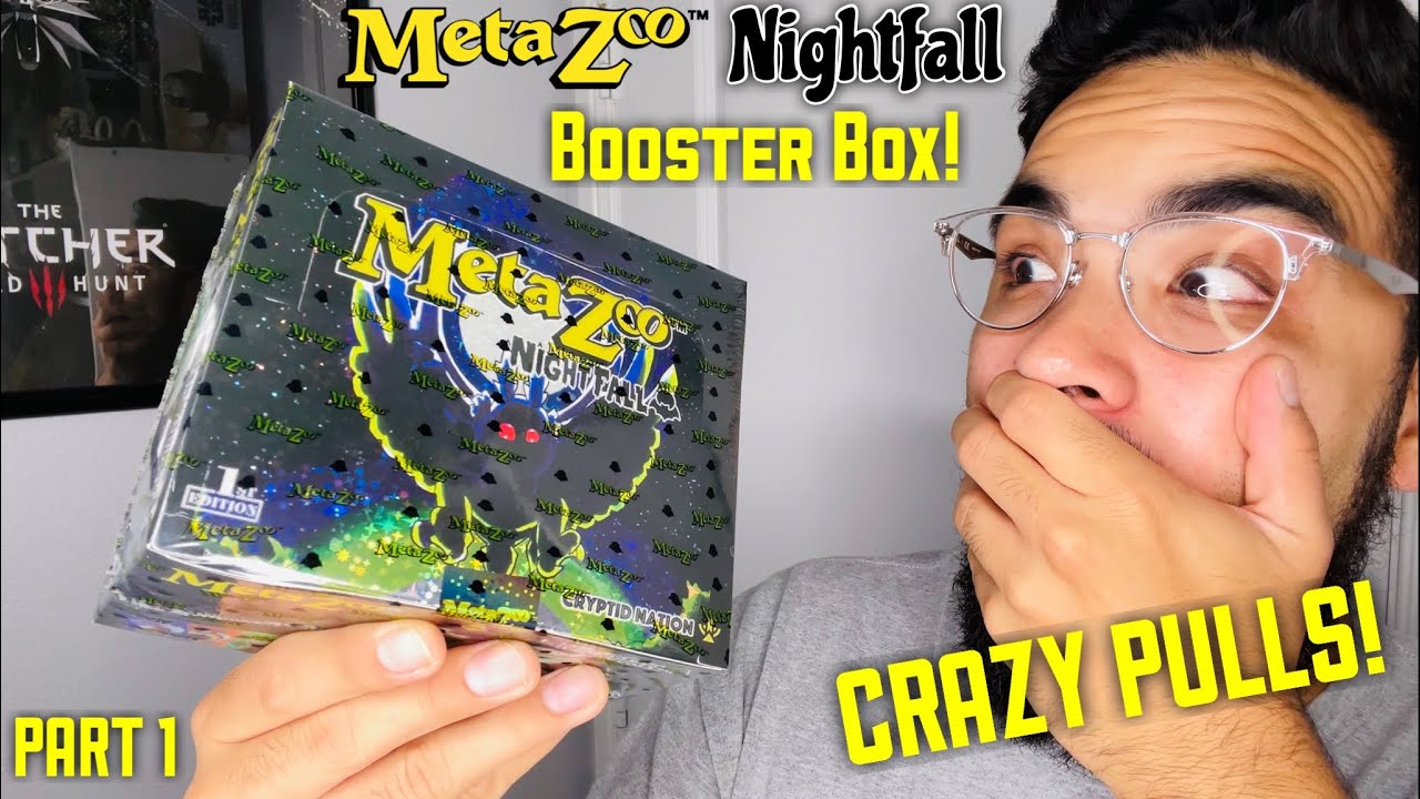 FIRST EDITION METAZOO NIGHTFALL BOOSTER BOX OPENING! *INSANE PULLS ...