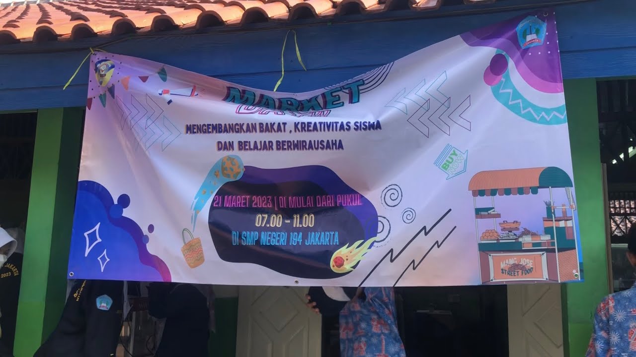 Market Day at SMP Negeri 194 Jakarta!! - YouTube