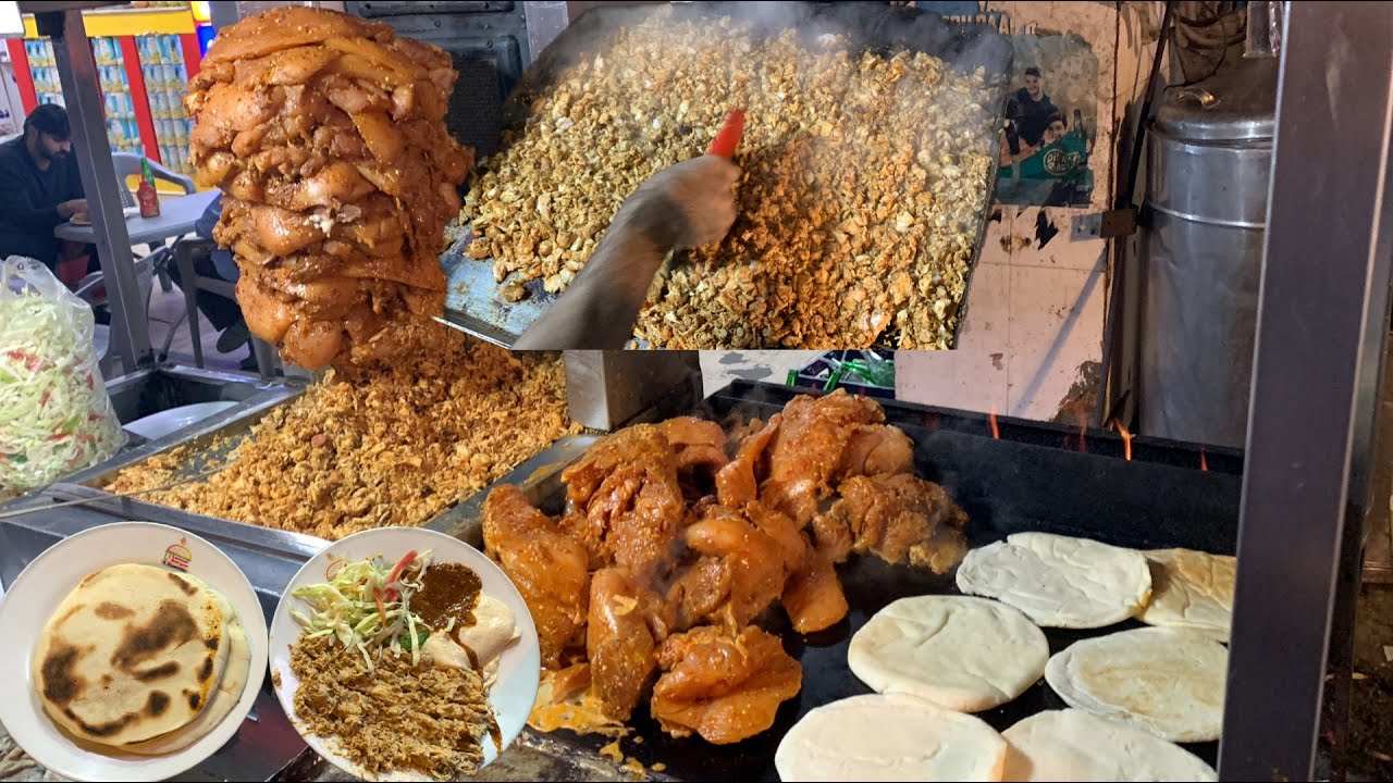 Lasani Chicken Shawarma at Barkat Market | Chicken Platter Shawarma ...