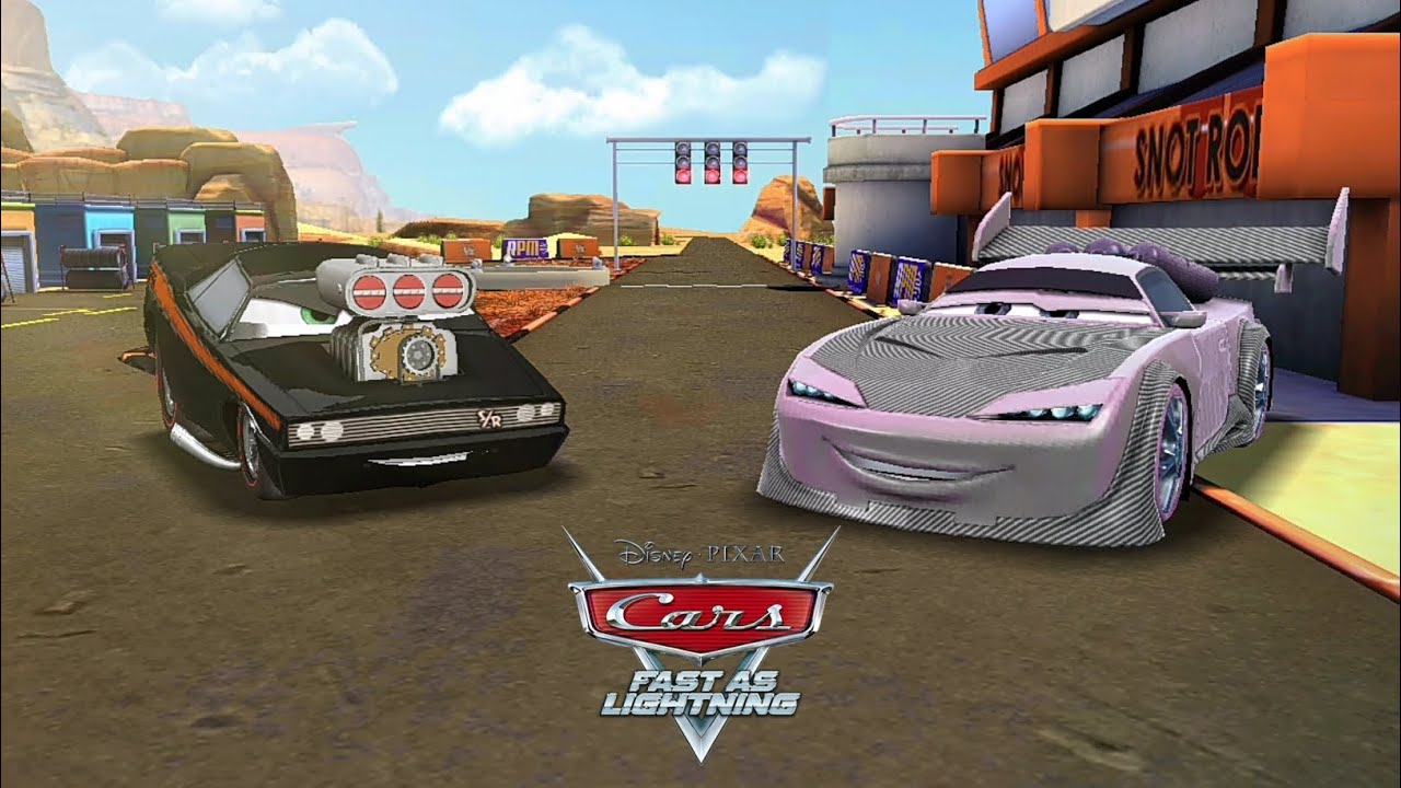 Cars Fast as Lightning - SnotRod vs Boost - YouTube