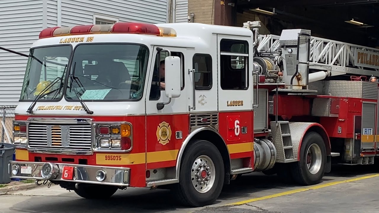 PHILADELPHIA FIRE DEPARTMENT RESERVE TILLER LADDER 169 (LADDER 6) JAKE ...