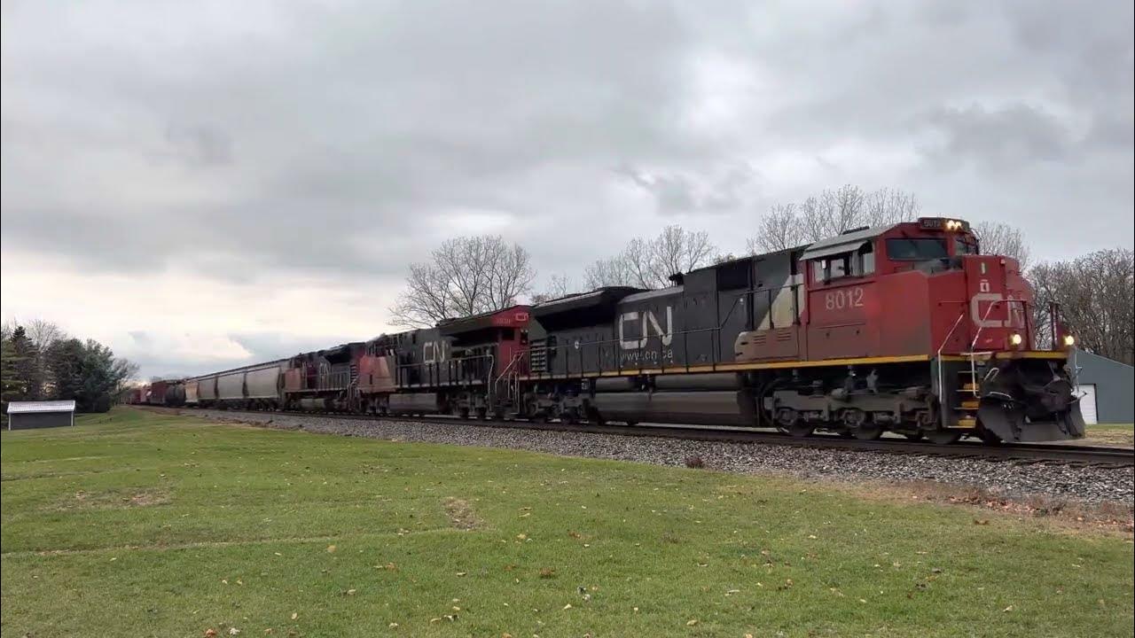 CN M396 Bancroft MI 11-16-22 - YouTube