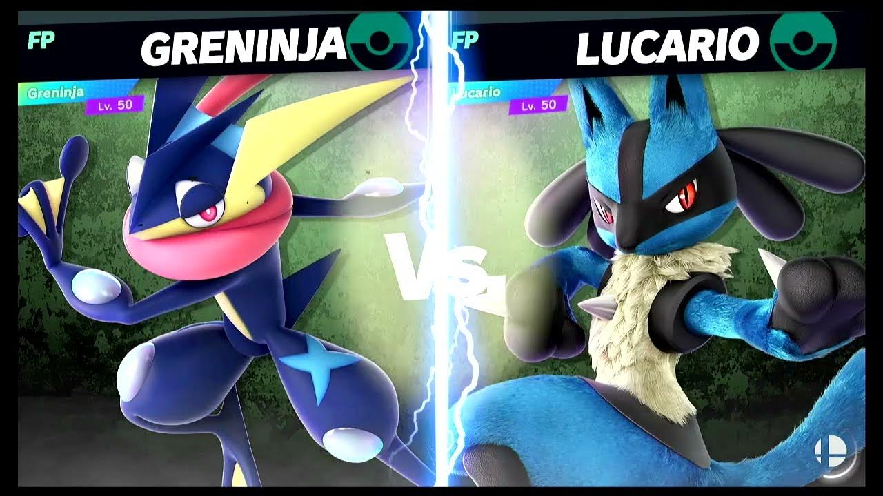 Super Smash Bros Ultimate Amiibo Fights – 9pm Poll Greninja vs Lucario - YouTube