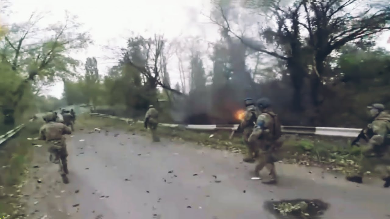 Ukrainian KRAKEN Fighters "Destroy" Russian Troops | GoPro Footage ...