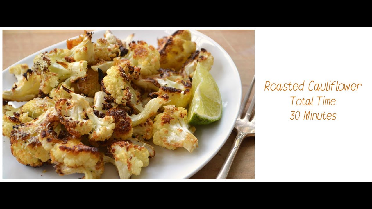 Reduce Risk Cancer: Roasted Cauliflower - YouTube