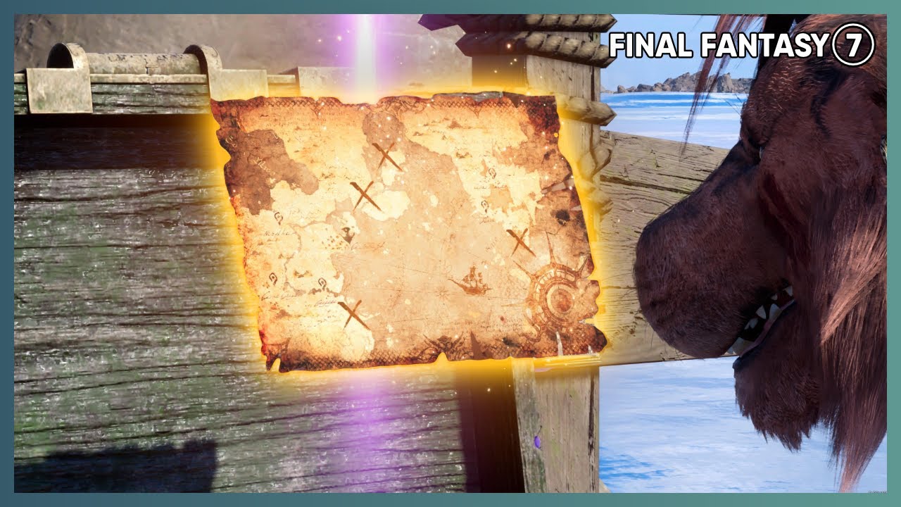 FF7 Rebirth - The Pirate King's Treasure Map Locations | Corsair ...