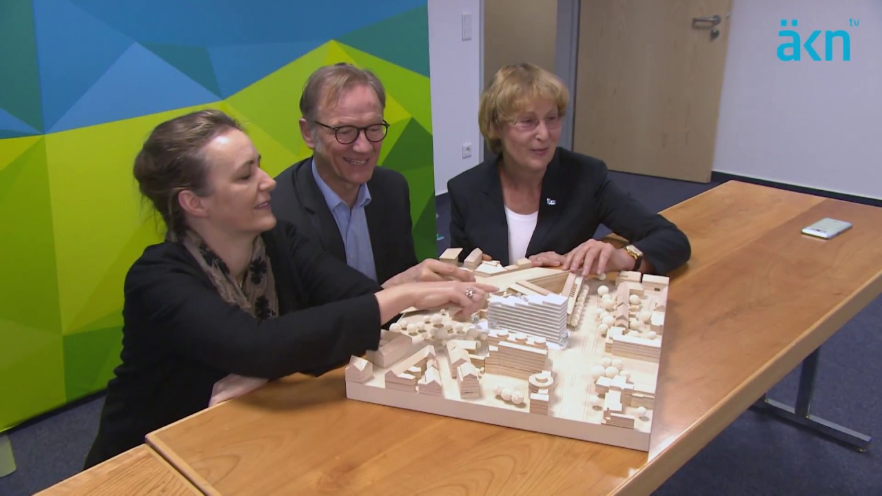 Enwurf für neues Ärztehaus vorgestellt - YouTube