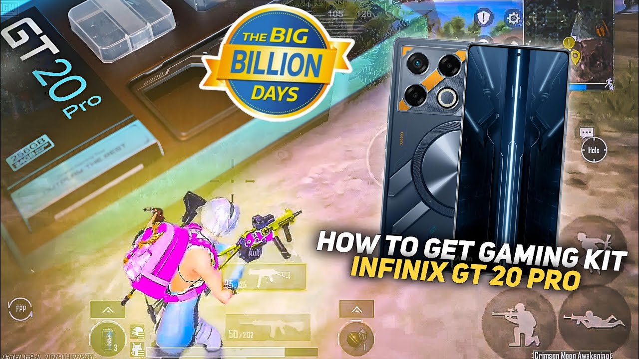 HOW TO GET BGMI/PUBG GAMING KIT WITH INFINIX GT 20 PRO ON BIG BILLION ...