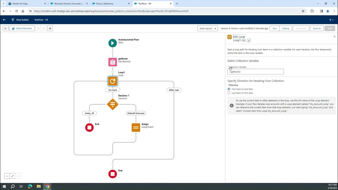 How to Force Exit from Loop In Salesforce Flow - YouTube