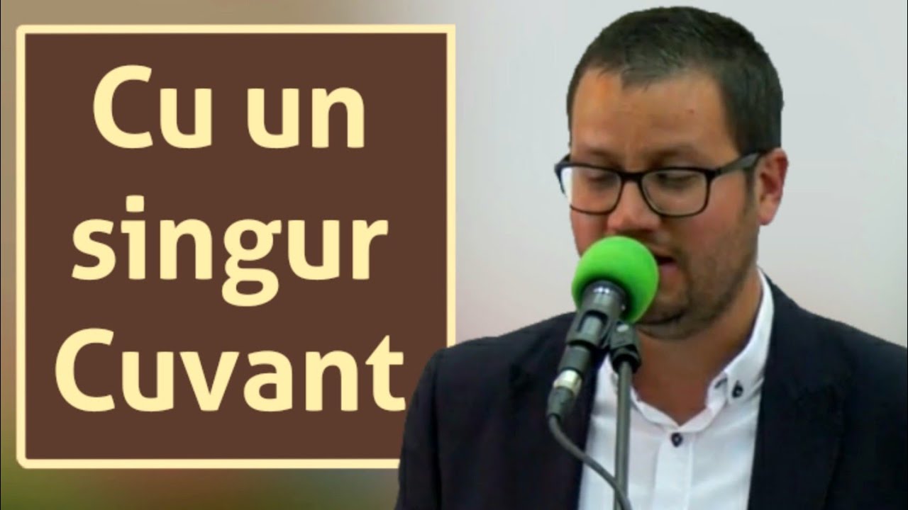 Manu Negrea - Cu un singur Cuvant | cantari 2020 - YouTube