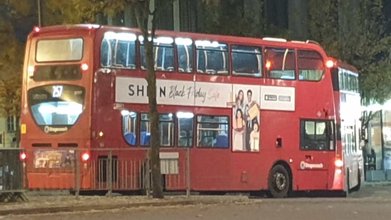 *FULL ROUTE VISUAL* Full route visual on the 257, 19797, LX11BHU - YouTube