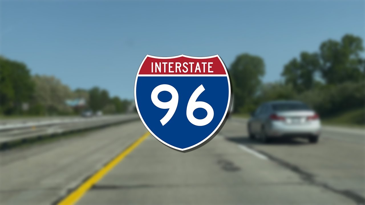 Concrete Section ASMR - I-96 West - Brighton to Howell, MI - YouTube