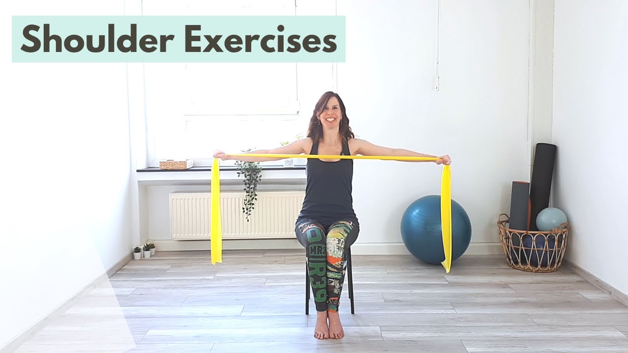 7 Minute Pilates Workout for Shoulder Pain - YouTube