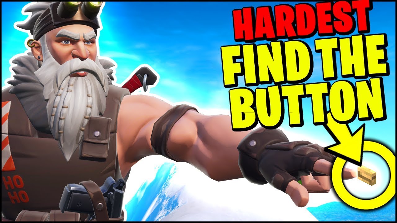 99% CANNOT FIND THE BUTTON // THE HARDEST FORTNITE MAP EVER w/ Shadical ...