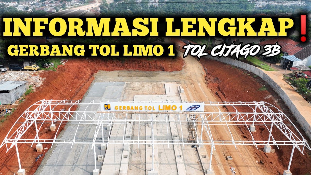 Informasi Lengkap Gerbang Tol Limo 1! Tol Cijago 3 JORR 2 - YouTube