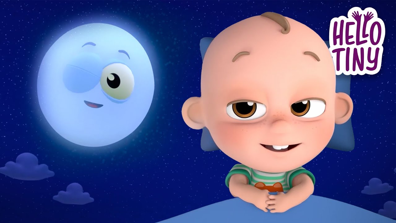 Goodnight Moon, Goodnight Stars 🌟💤 Sleep Lullaby Song | Kids Songs and ...