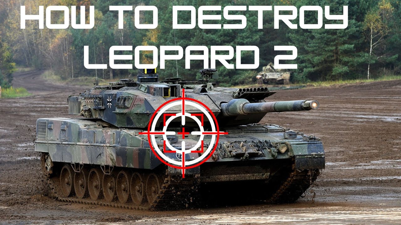 How to destroy a Leopard 2 tank by RYBAR - YouTube