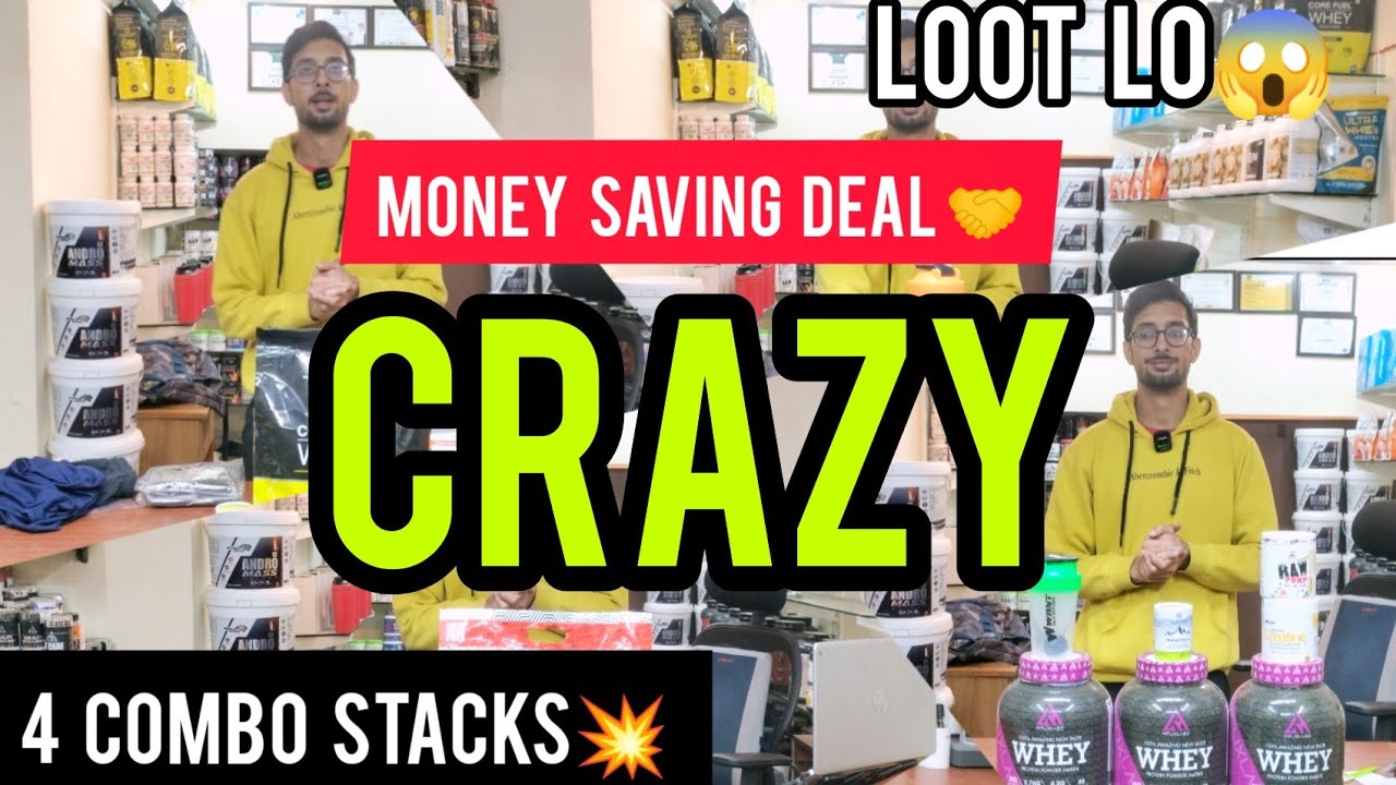 Crazy Combo Stack Deals ️ Must Watch ⌚ || Free Gifts 🎁🎉 @nutrition108 ...