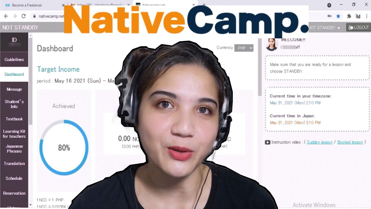 NATIVE CAMP WEBSITE | LEARN THE BASICS | ESL VLOG - YouTube