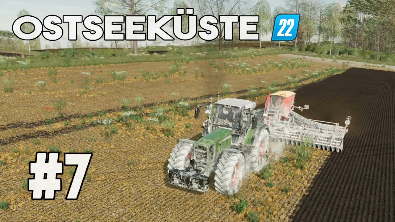 Spring Drilling! || Ostseeküste #7 || FS22 || Timelapse - YouTube
