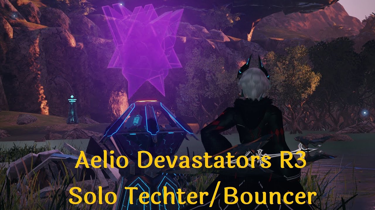 PSO2:NGS [SHIP4] Aelio Devastators Rank 3 Solo Te/Bo 19:15 - YouTube