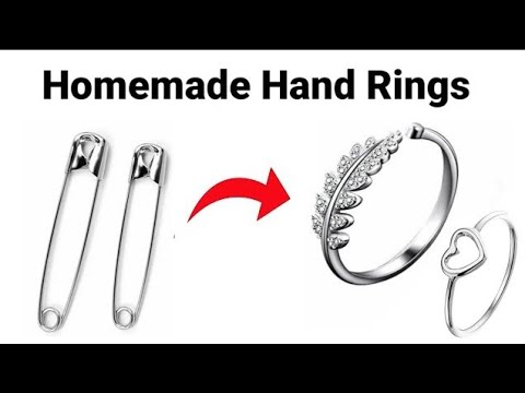Safety Pin Ring Idea/How to make Ring/Handmade Ring/DIY Ring/Couple ...