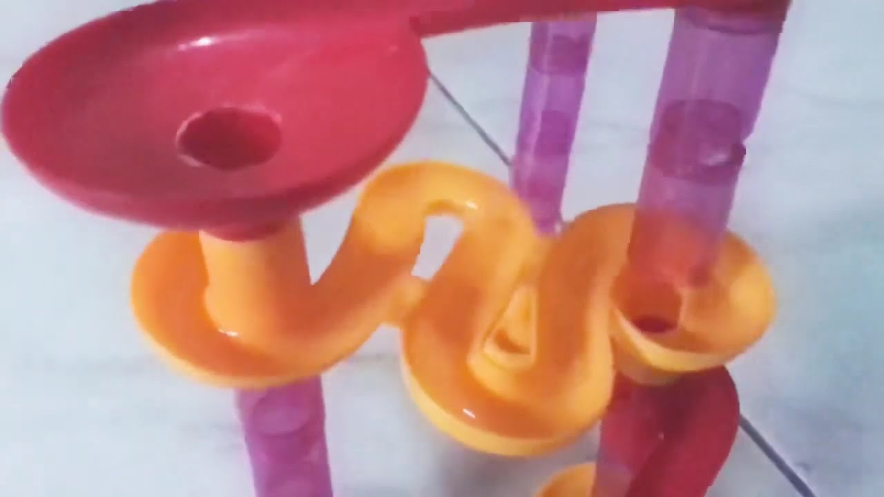 Marble moves through marble race (2nd snake view) - YouTube