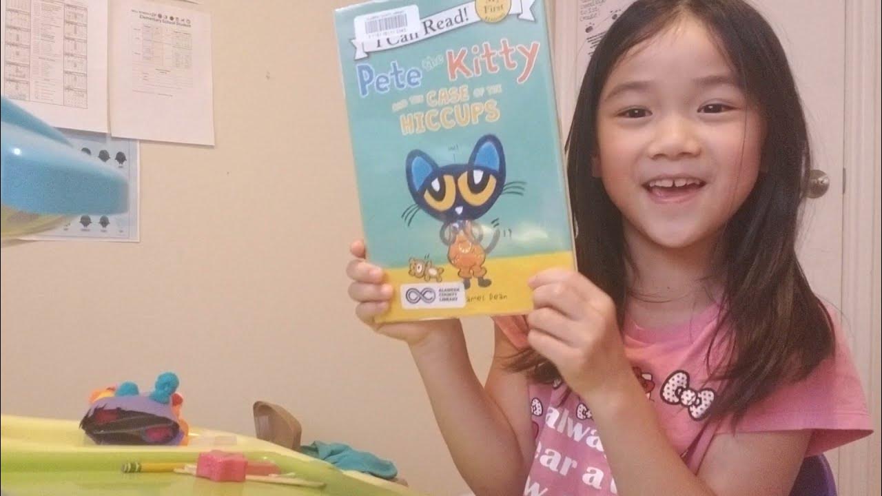 Pete the Kitty and the Case of the Hiccups (Read aloud) - YouTube