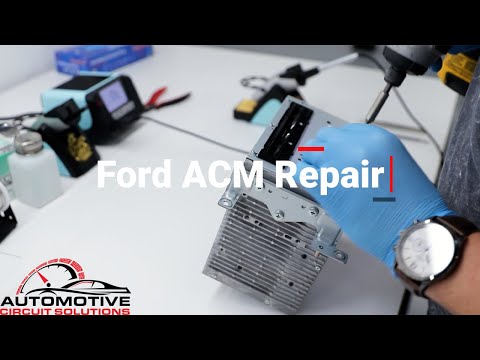 How To Repair Ford Acm