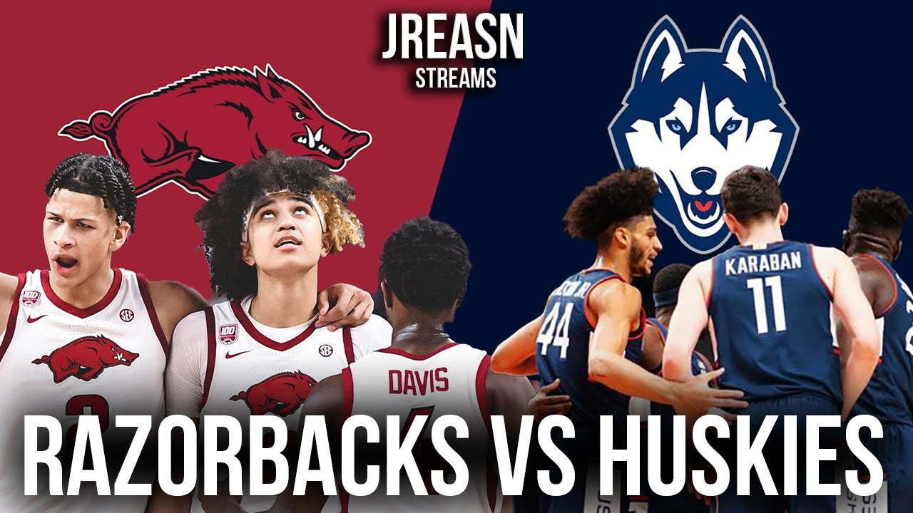 Arkansas Razorbacks vs UConn Huskies Live Stream NCAAM Basketball March ...