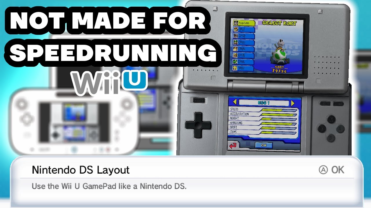 Using the FANCY layout to Speedrun Mario Kart DS - YouTube