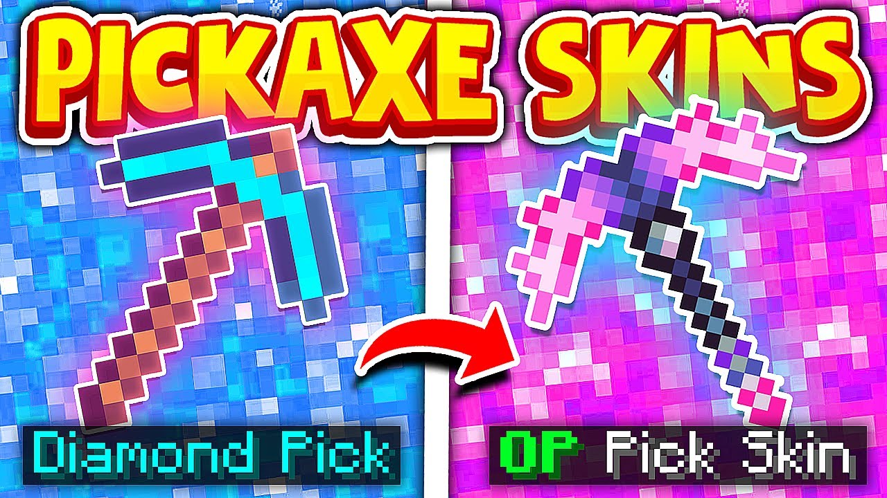 Our FIRST OVERPOWERED PICKAXE SKIN in MINECRAFT: PRISONS! | Minecraft ...