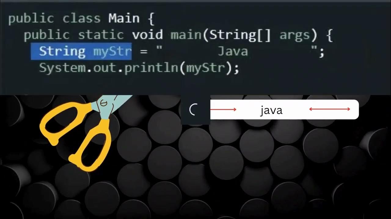 Java String trim() Method | #kaashivinfotechreviews #kaashiv #kaashivinfotech - YouTube