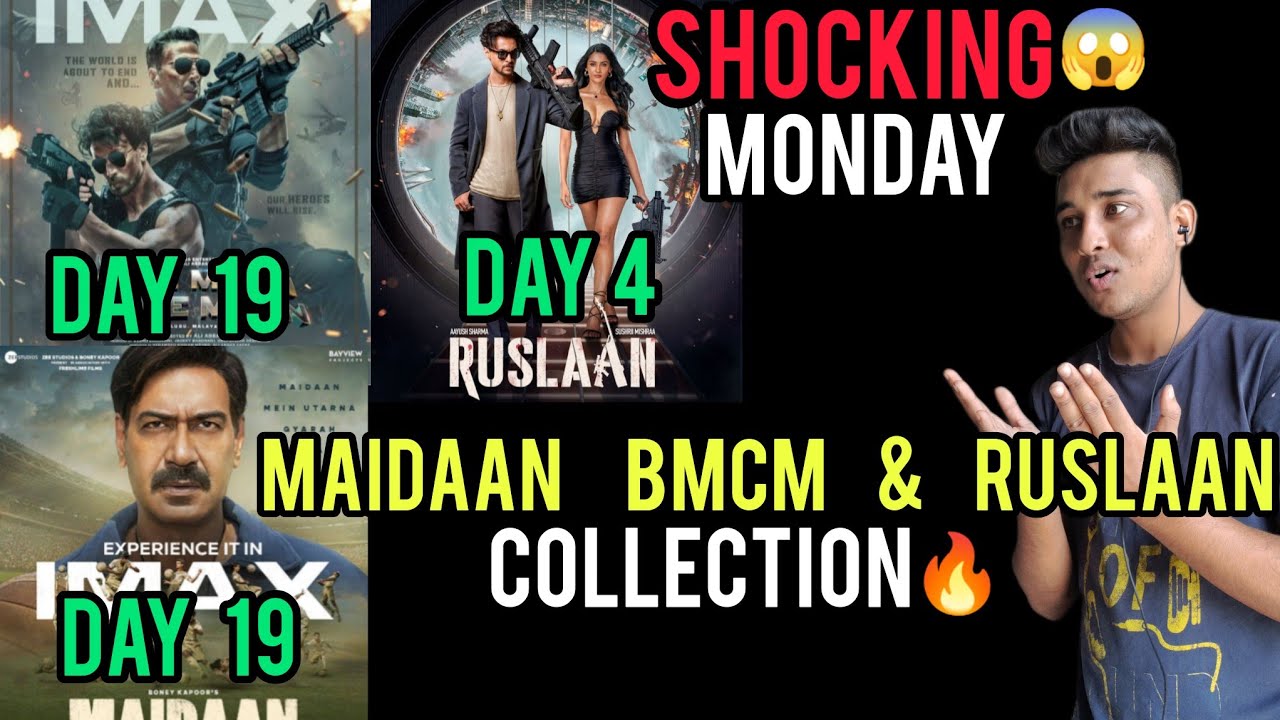 Maidaan Day 19 Collection | BMCM Day 19 Collection | Ruslaan Day 4 ...