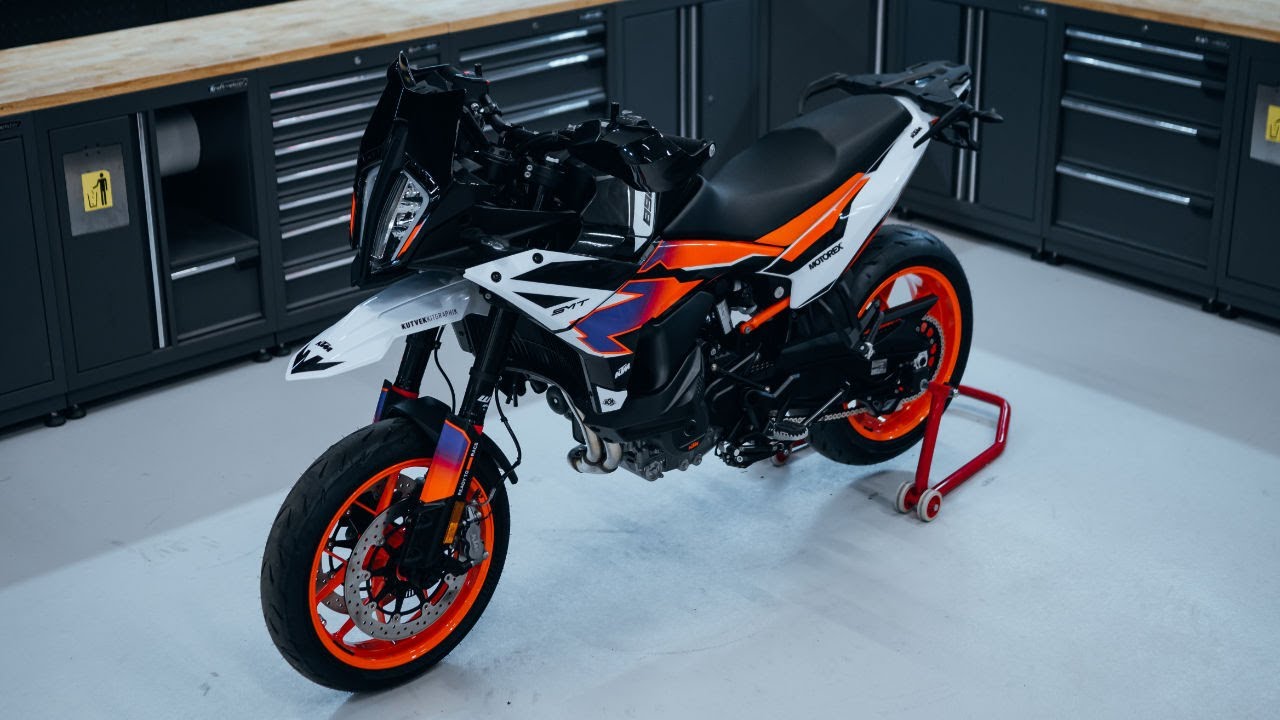 KTM 890 SMT "TARMAK" GRAPHICS KIT by Kutvek | 4K - YouTube