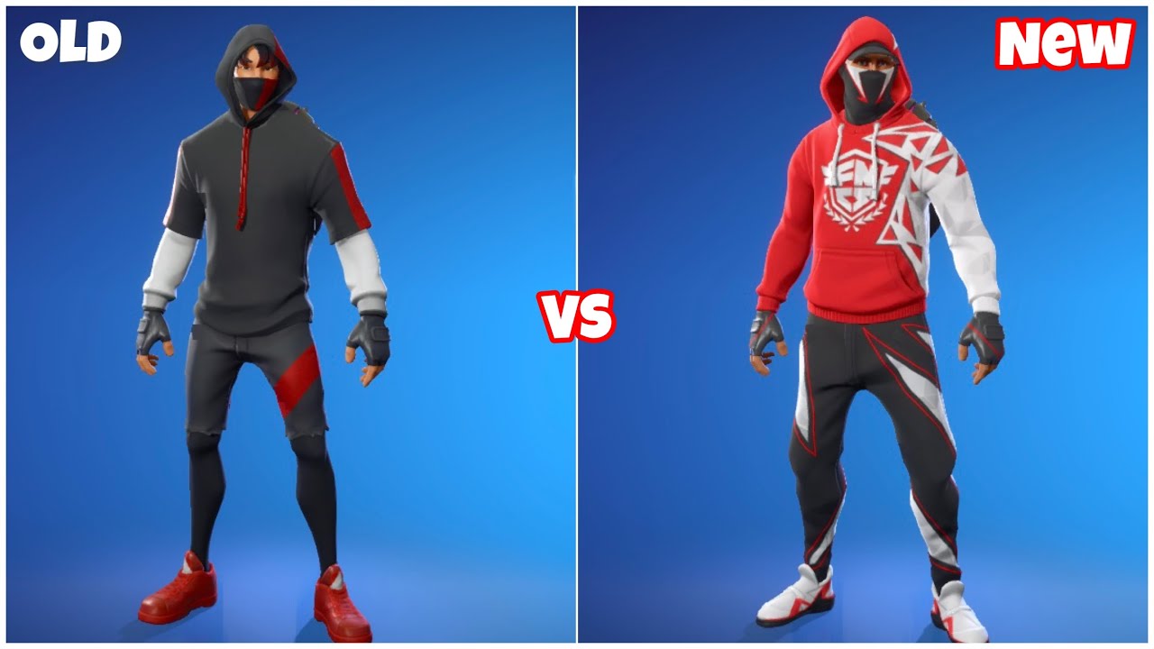 Fortnite New Champion Stash’d Vs Ikonik Skin with Dances & Emotes ...