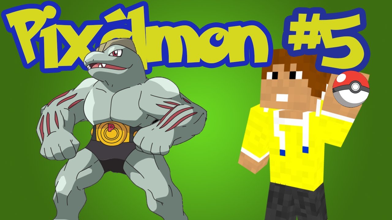 Minecraft Pixelmon - MACHOKE [Del5] - /w xExstromenSx - YouTube