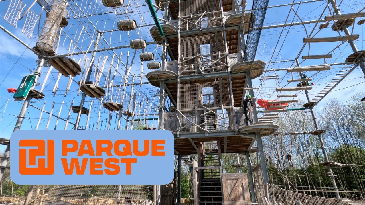 Utrecht Parque West Climbing | Zip line - YouTube