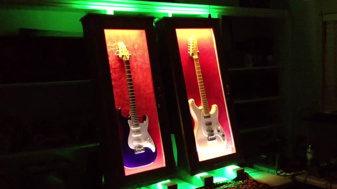 LED Guitar Cabinet Project - YouTube
