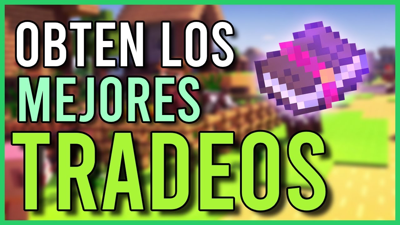 COMO CAMBIAR LOS TRADEOS DE LOS ALDEANOS EN MINECRAFT PE/BEDROCK/PS4 ...