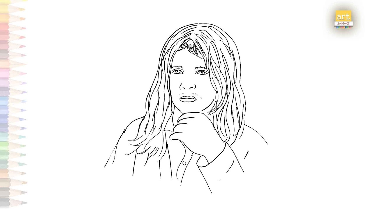 Ozzy Osbourne drawings | Outline drawings | How to draw Ozzy Osbourne ...