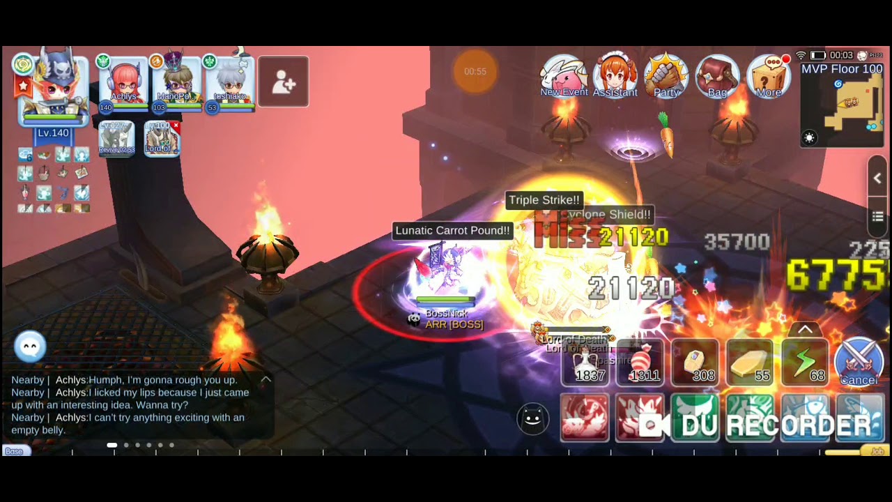 ROM Sea - Endless Tower Test Damage again - YouTube