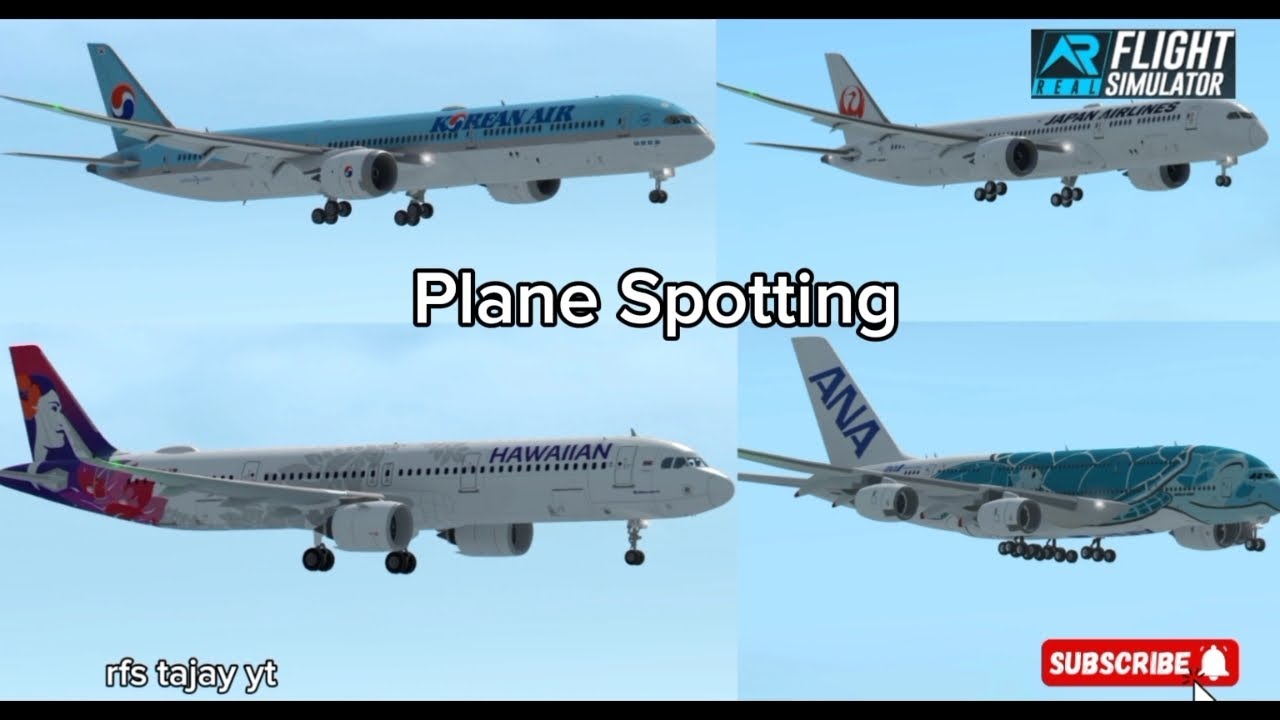 RFS-Plane Spotting at Honolulu Lnt'l Airport in RFS-Real Flight ...
