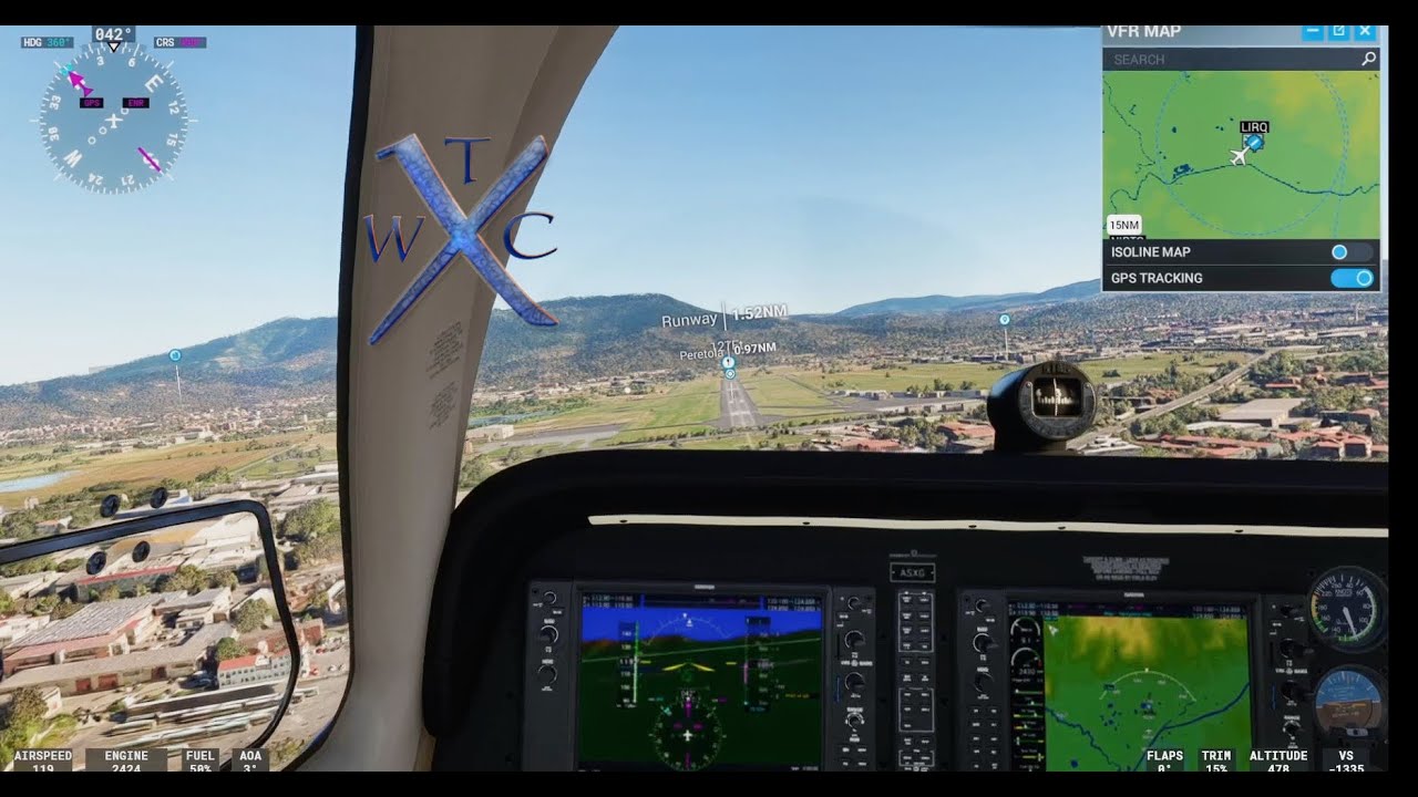 Florence Italy Peretola Airport - YouTube