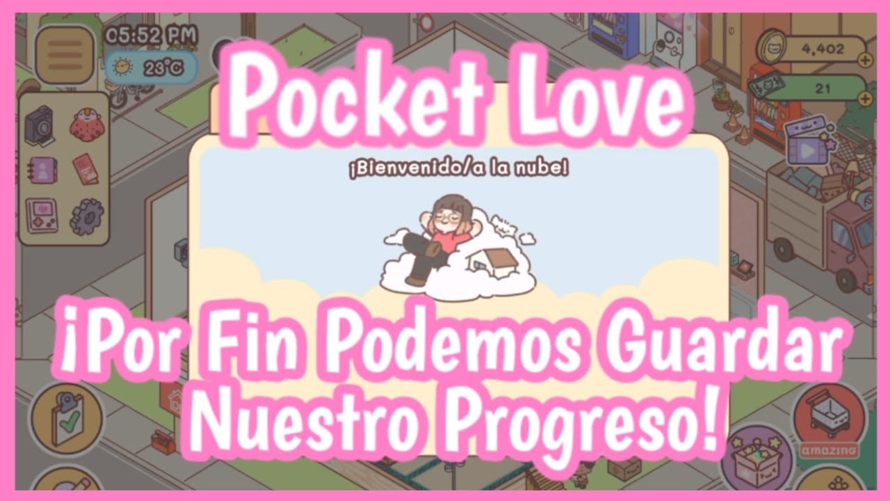 ¡YA PODEMOS GUARDAR NUESTRO PROGRESO! 😱♥️ + Comprando Cositas POCKET LOVE ♥️ - YouTube