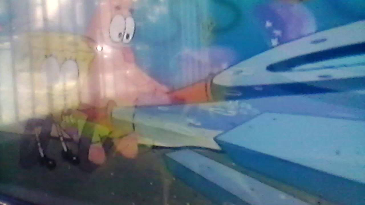 Squidwards house explodes - YouTube
