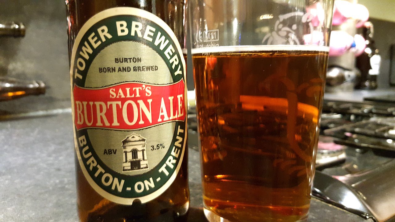 (4K) Tower Brewery Salt's Burton Ale | Craft Beer Review - YouTube