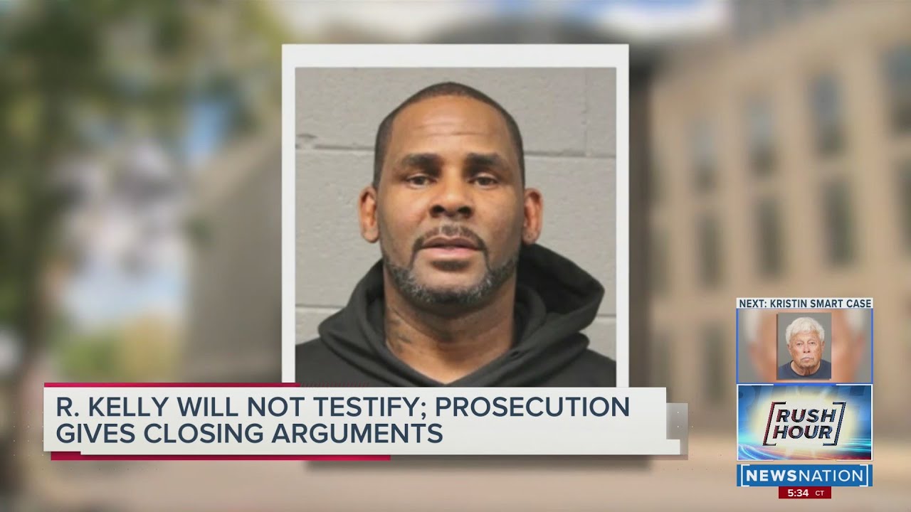 R. Kelly will not testify; prosecution gives closing arguments - YouTube